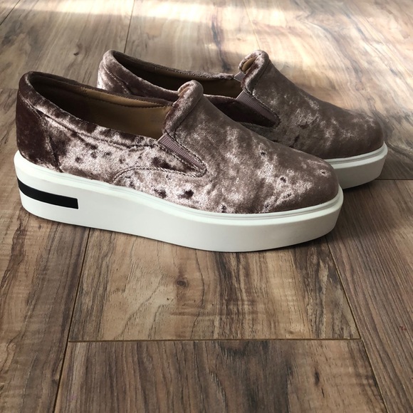 Paolo | Shoes | Linea Paolo Crushed Velvet Platforms | Poshmark